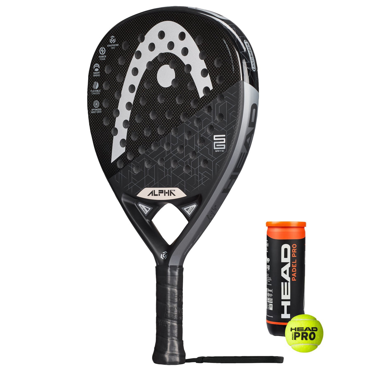 Head Graphene 360 Alpha Pro + Padel Pro 3B - Ongoal